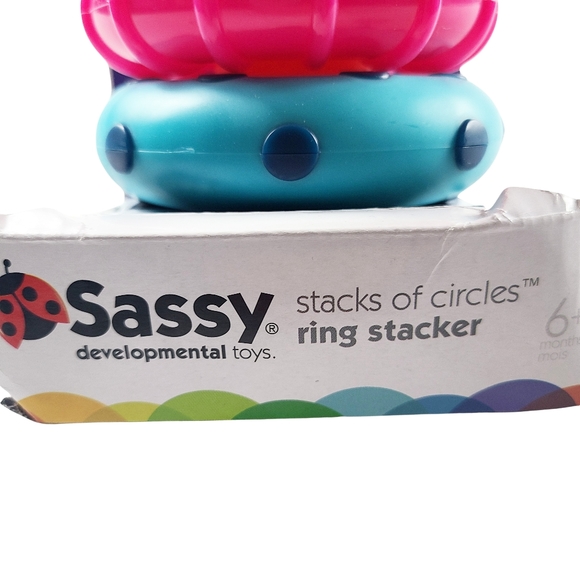 Sassy | Toys | New In Box Infant Ring Stacker Toy | Poshmark